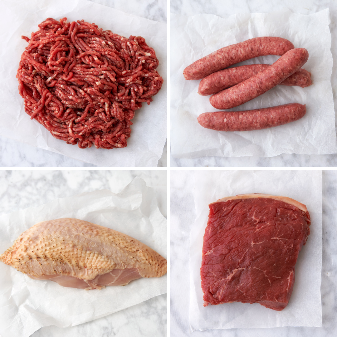 Family Fresh Meat Box with steak pie or chicken – yourlarder